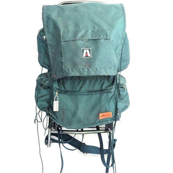 Vintage | Bags | Vintage External Frame Academy Sports Jasper Backpack ...